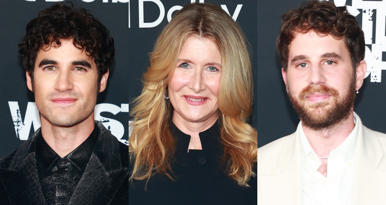 Laura Dern Joins Darren Criss & Ben Platt at L.A. Premiere of ‘West ...