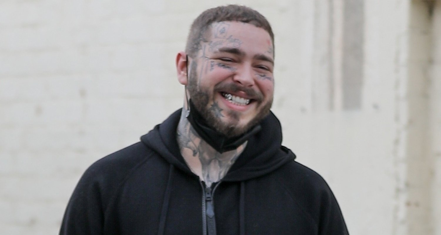 Post Malone is All Smiles While Out Christmas Shopping in Beverly Hills ...