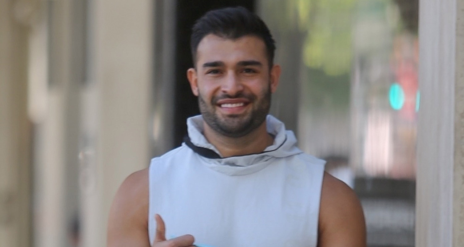 Sam Asghari is All Smiles Following Afternoon Workout | Sam Asghari ...