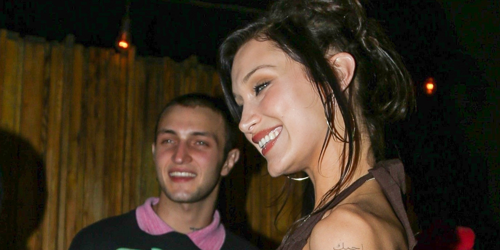 Bella Hadid Joins Brother Anwar For A Night Out With Friends | Anwar ...