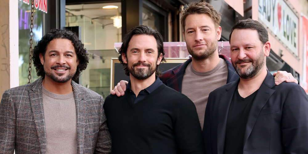Milo Ventimiglia Gets Support From Justin Hartley At Hollywood Walk of ...