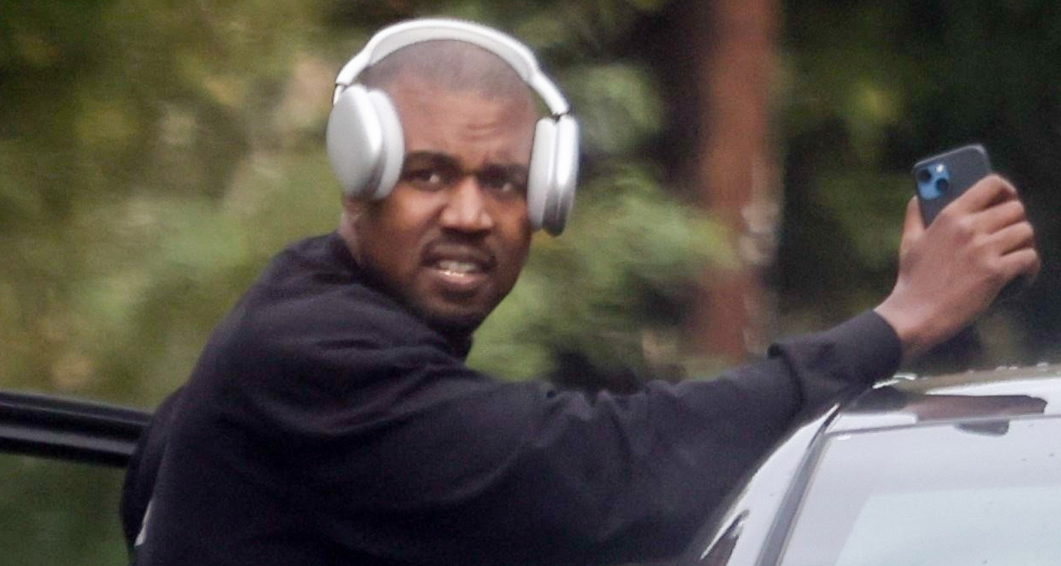 Kanye West Chats with A Friend During Day Out in Malibu | Kanye West ...