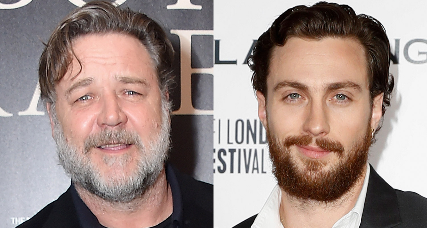 Russell Crowe Joins Aaron Taylor-Johnson in Marvel’s ‘Kraven The Hunter ...