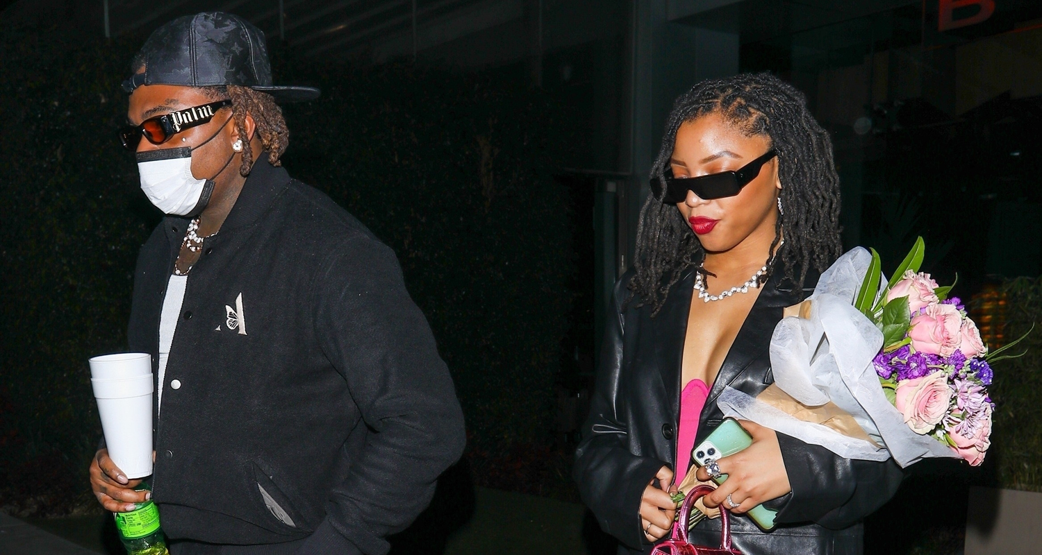Chloe Bailey & Gunna Go Out For Valentine’s Day Dinner Date After ...