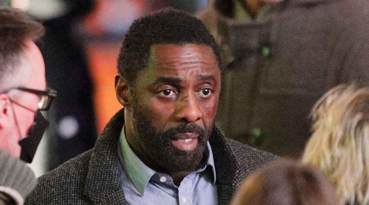 Idris Elba Films Big ‘Luther’ Movie Action Scene – See the Photos ...