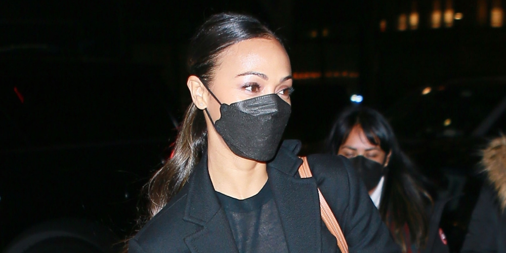 Zoe Saldana Had To Repost An Instagram After Getting In Trouble With ...