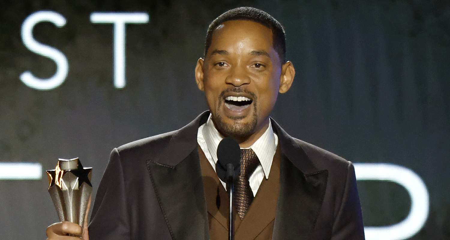 Will Smith Wins at Critics’ Choice Awards 2022, Thanks Venus & Serena ...