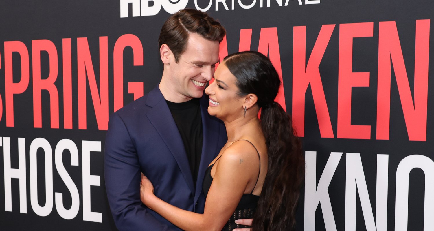 Lea Michele & Jonathan Groff Join ‘Spring Awakening’ Cast at Premiere ...