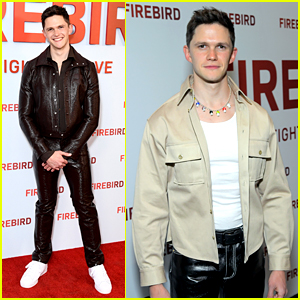 Tom Prior Wears Leather Looks for Both L.A. & U.K. Premieres of ...