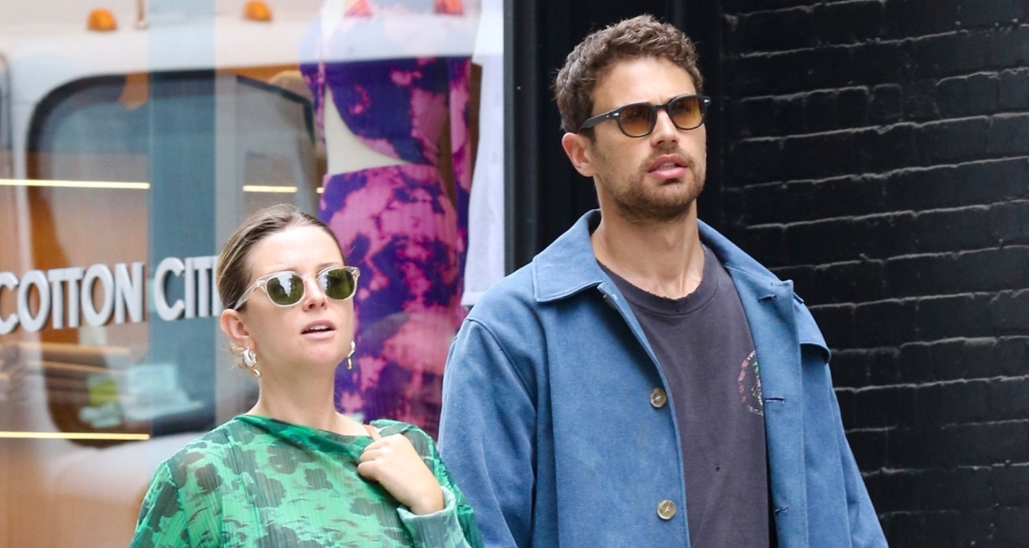 Theo James Steps Out in NYC with Wife Ruth Kearney Ahead of ‘The Time ...