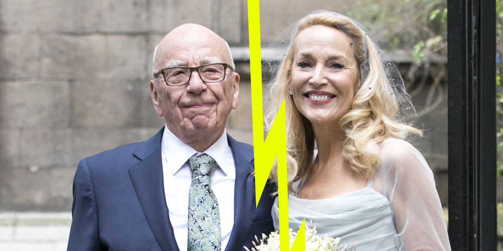Rupert Murdoch & Jerry Hall to Divorce After 6 Years of Marriage ...
