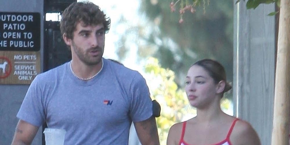 Madelyn Cline & Jackson Guthy Meet Up with Friends for Lunch in Malibu ...