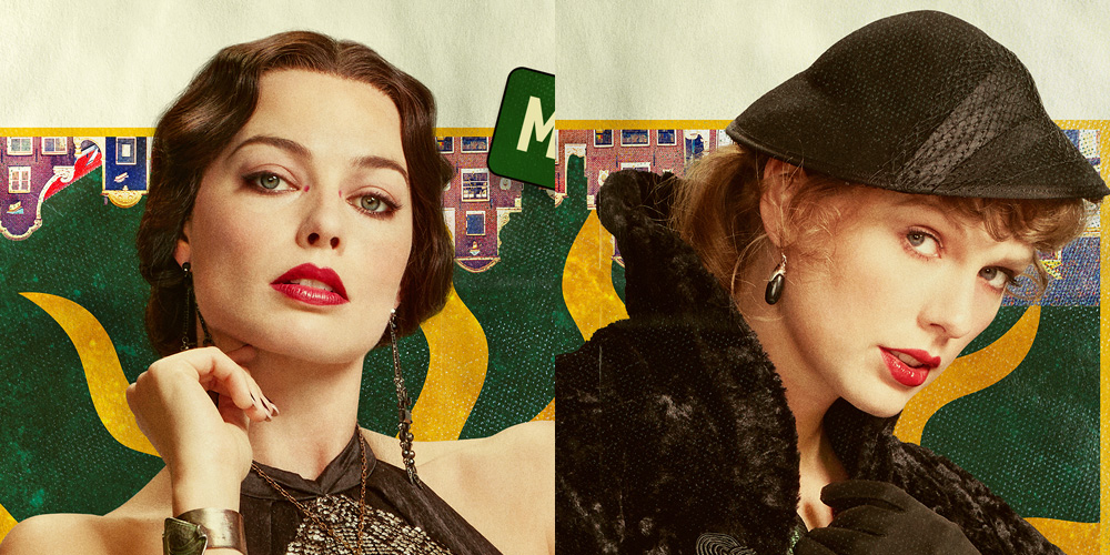 Taylor Swift, Margot Robbie, & 13 More Actors Get ‘Amsterdam’ Character Posters for Star-Studded ...