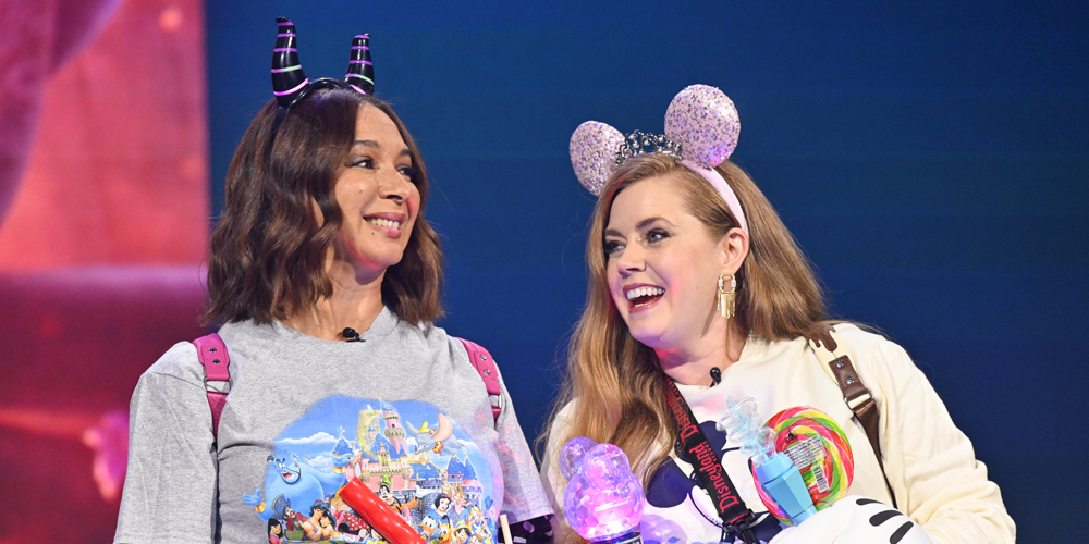 Amy Adams & Maya Rudolph Dressed as Super Disney Fans During D23 Expo ...