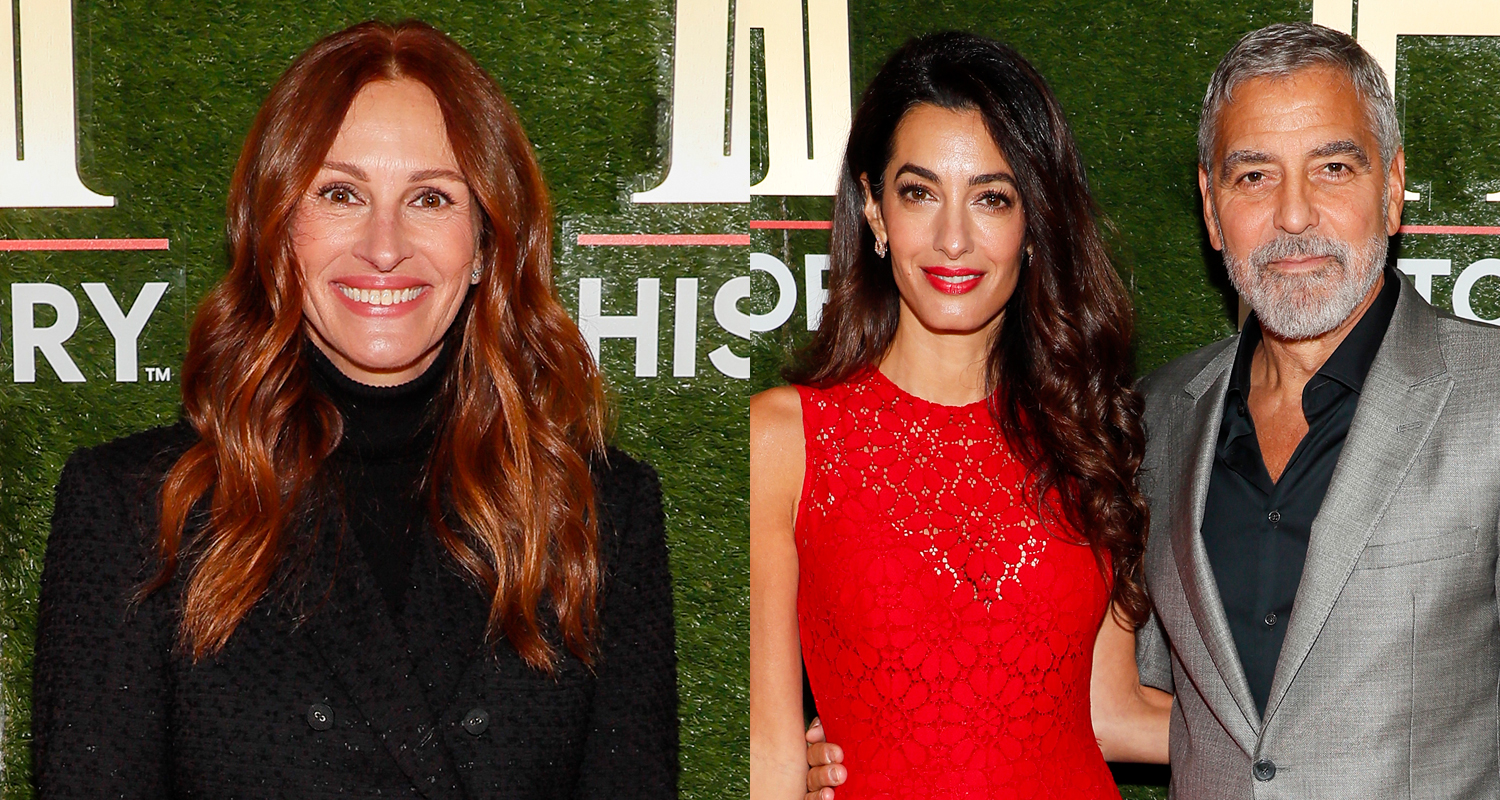 Julia Roberts Joins George & Amal Clooney at HISTORYTalks 2022 | Amal Alamuddin Clooney, Anna ...
