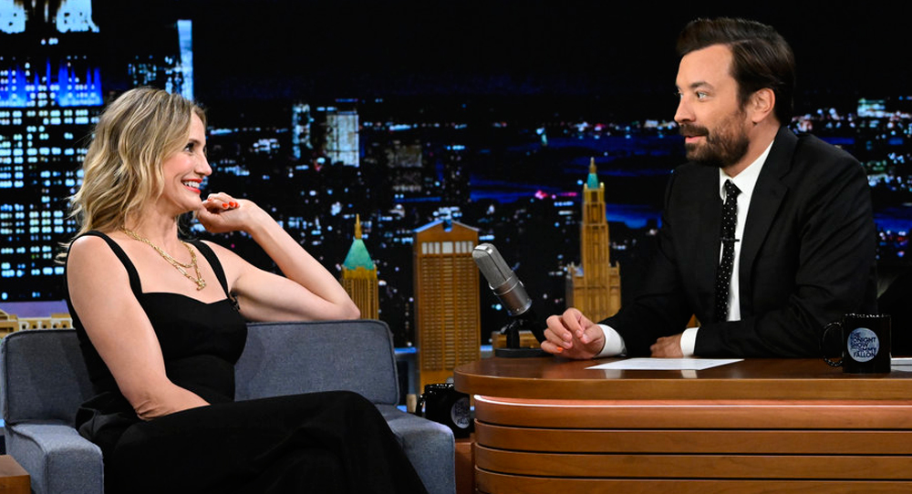 Cameron Diaz Talks Return to Acting in Rare Late Night Interview | Cameron Diaz | Celebrity News ...