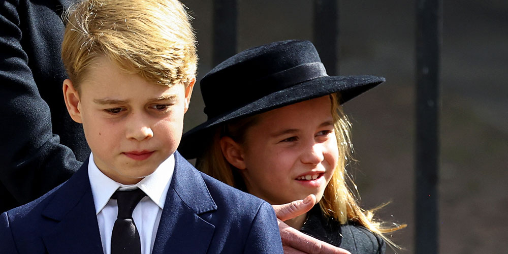 Princess Charlotte Gives Prince George Helpful Reminder During Queen’s ...