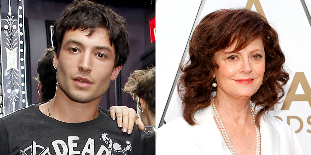 Bizarre Story About Ezra Miller & Susan Sarandon Included in New Exposé ...