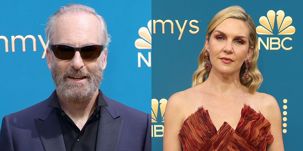 ‘Better Call Saul’ Co-Stars Bob Odenkirk & Rhea Seehorn Step Out for Emmys 2022 | 2022 Emmy ...