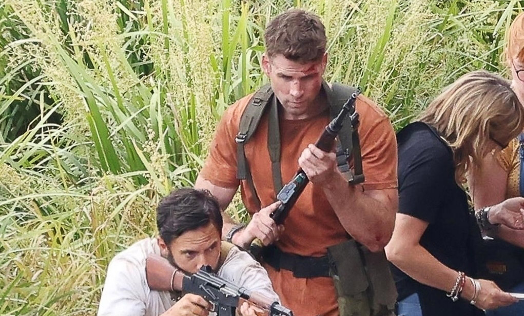 Liam Hemsworth & Milo Ventimiglia Spotted Filming Action-Packed Scenes ...