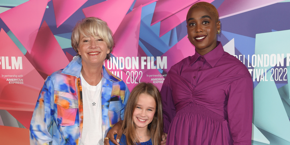 Emma Thompson & Lashana Lynch Share Cute Moments With Alisha Weir at ...