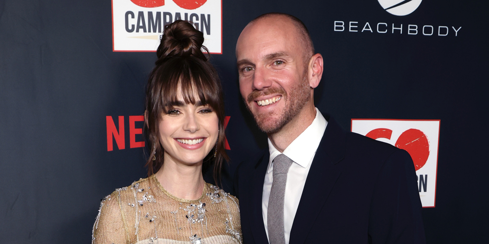 Lily Collins Hosts GO Campaign Gala 2022 With Husband Charlie McDowell ...