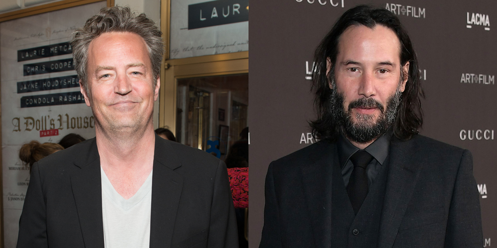 Matthew Perry Clarifies His Comments About Keanu Reeves in New Book ...