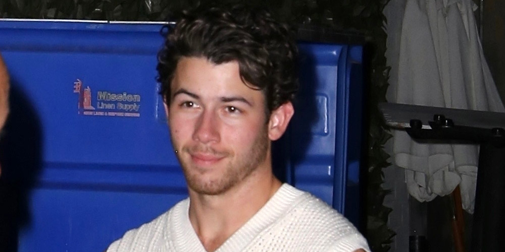 Nick Jonas Flashes His Arms & Peace Sign While Out In West Hollywood ...