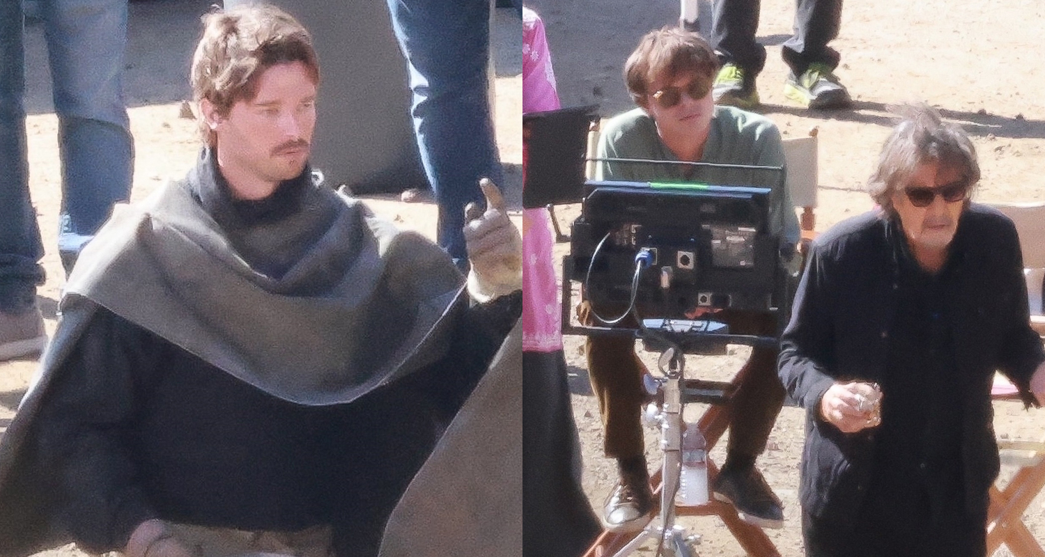 Patrick Schwarzenegger Gets to Work Filming ‘Billy Knight’ with Charlie ...