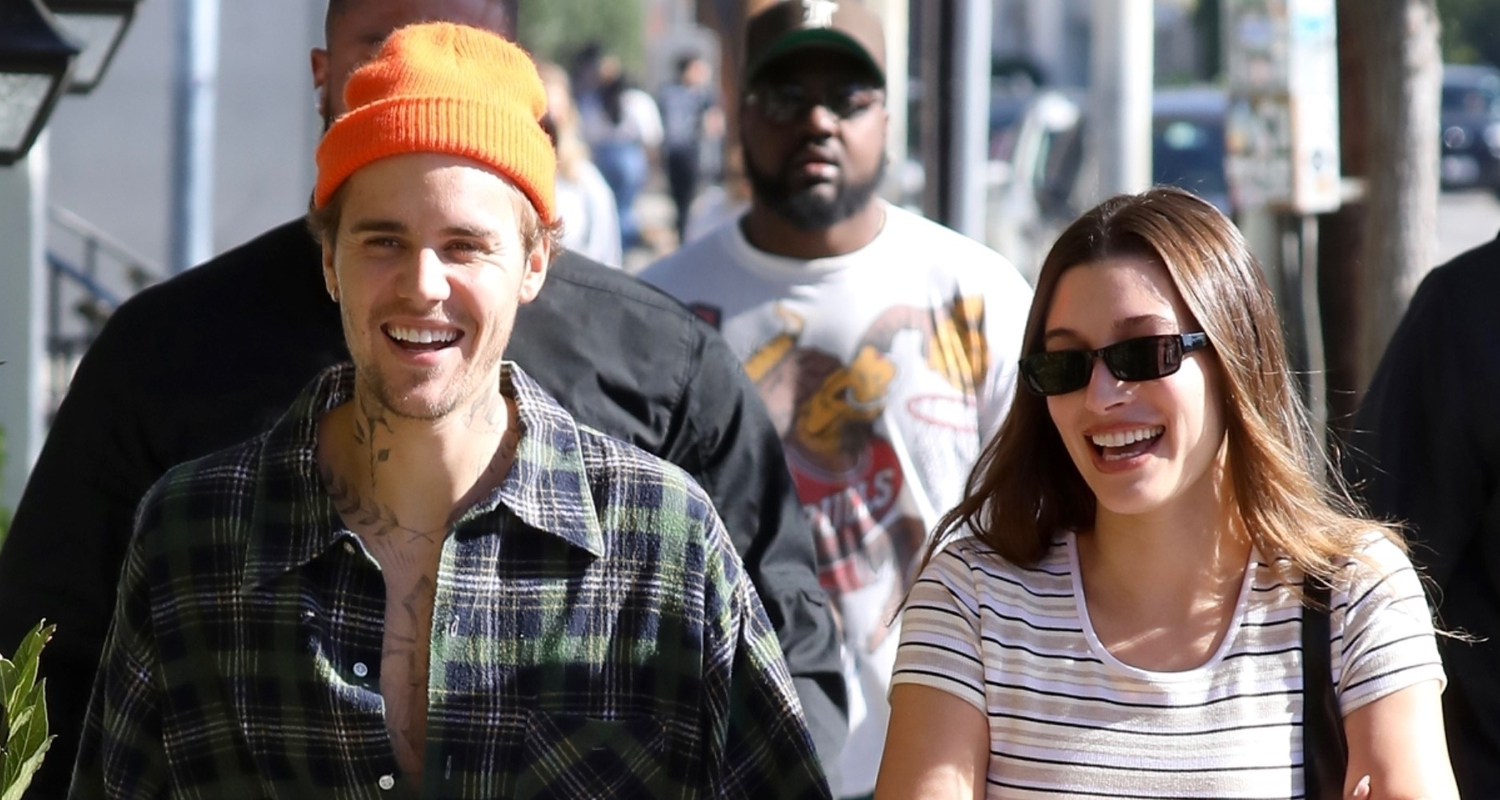 Justin Hailey Bieber Grab Lunch In Weho After Celebrating Her