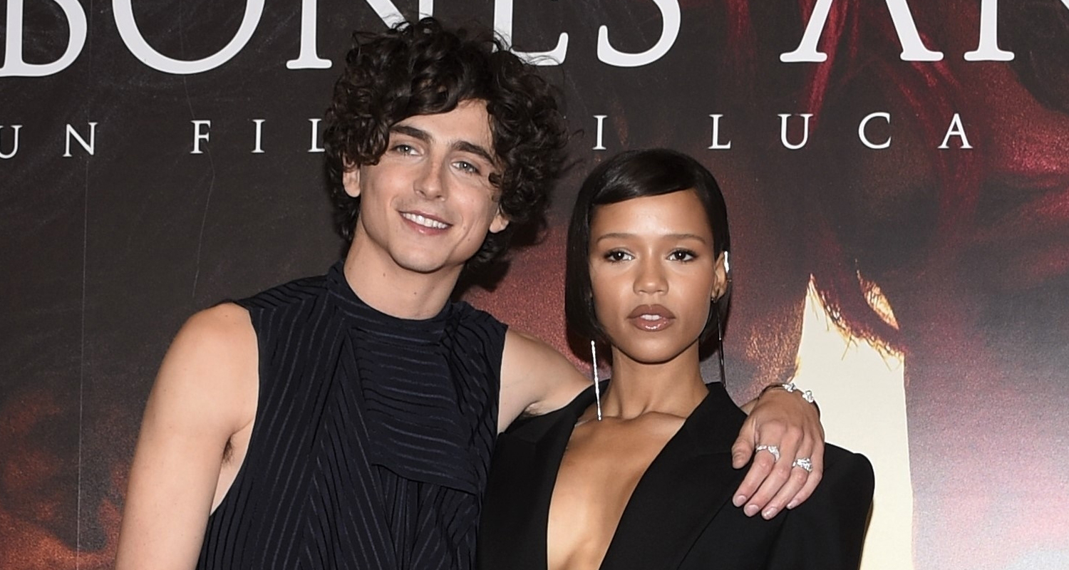 Timothee Chalamet Rocks Leather Pants to ‘Bones & All’ Photo Call in ...