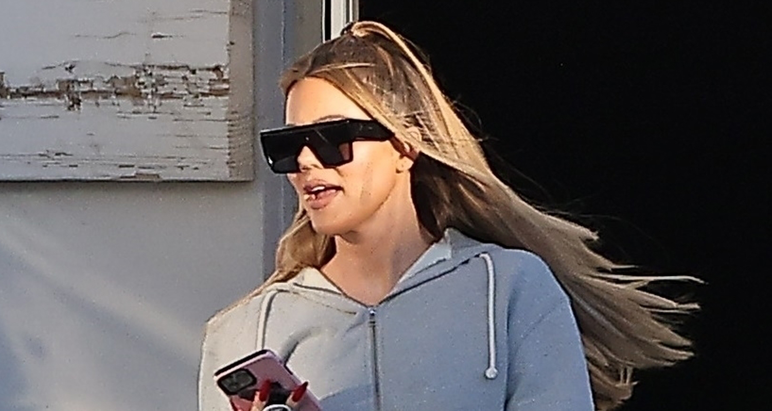 Khloe Kardashian Goes Cozy in Sweats While Running Errands in L.A ...