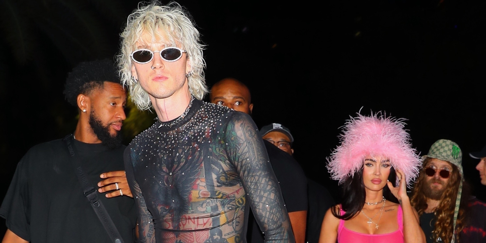 Megan Fox Wears Pink Fuzzy Bucket Hat To Machine Gun Kelly’s Concert ...