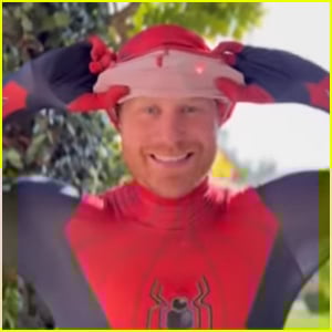 Prince Harry Dresses as Spider-Man to Send Christmas Message to ...