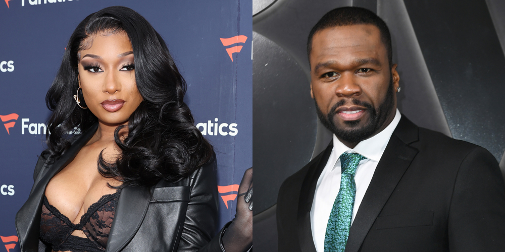 50 Cent Now Supports Megan Thee Stallion Over Tory Lanez Claims; Offers ...