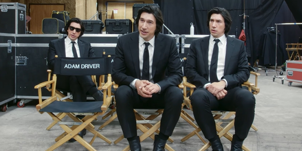 Adam Driver Multiplies in Squarespace Commercial Airing During Super ...