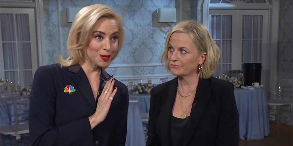 Amy Poehler Agus Aubrey Plaza Amy Poehler Reunites With Parks And