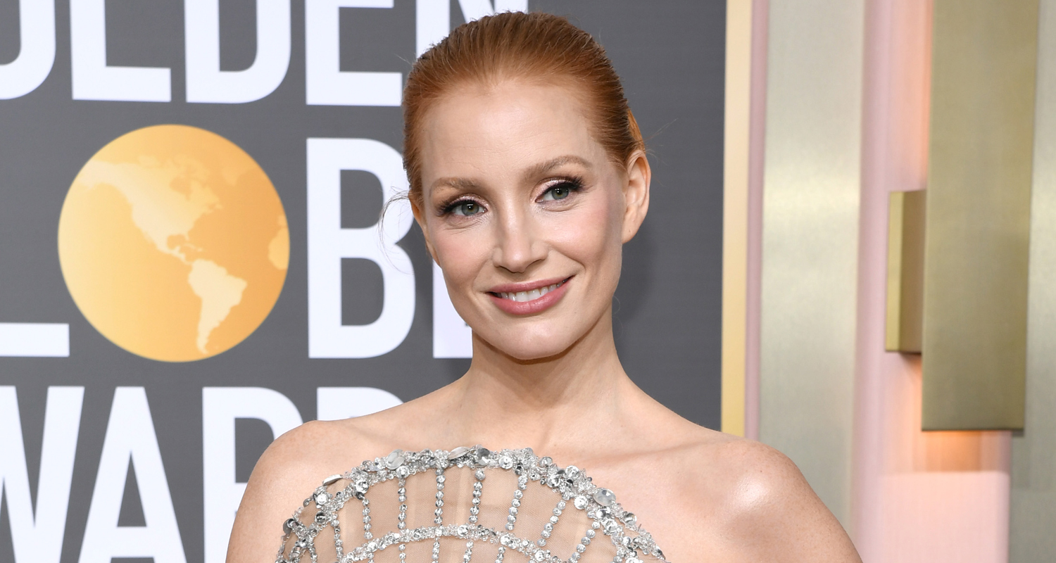 Jessica Chastain is Dripping in Diamonds at Golden Globes 2023 | 2023 Golden Globes, Jessica ...