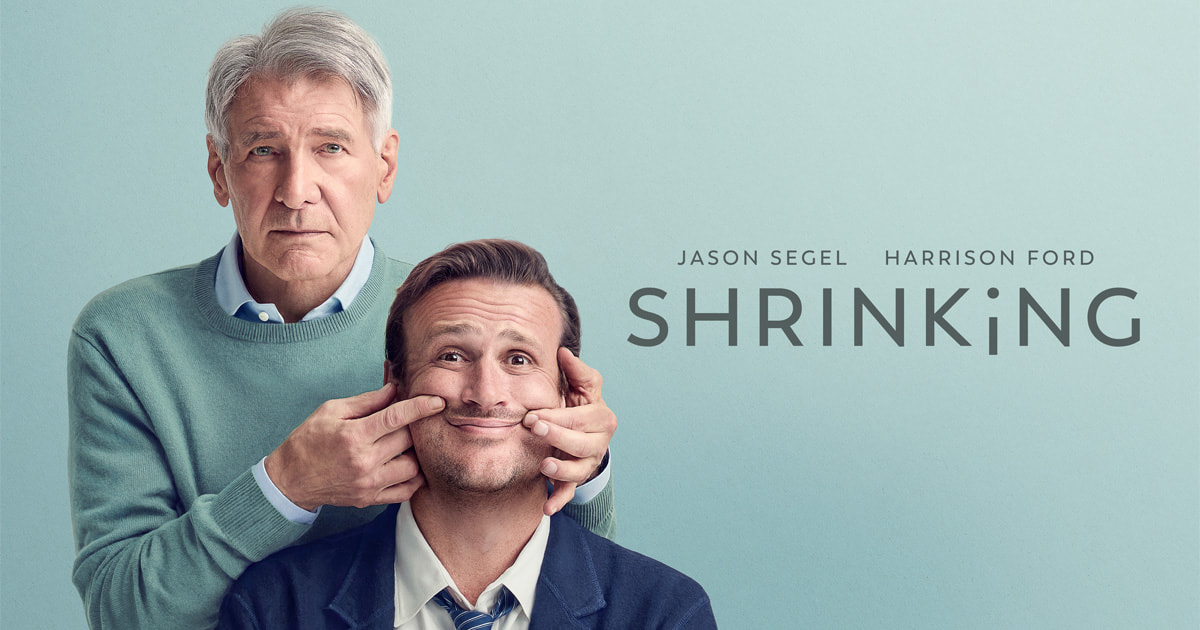 Jason Segel & Harrison Ford Star in First ‘Shrinking’ Trailer at Apple ...
