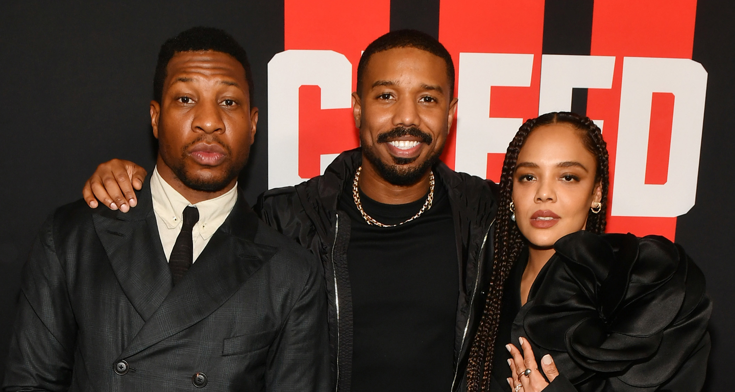Michael B. Jordan, Tessa Thompson, Jonathan Majors Attend ‘Creed III ...