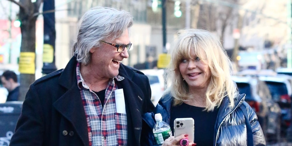 Goldie Hawn & Kurt Russell Celebrate Their 40th Anniversary on ...