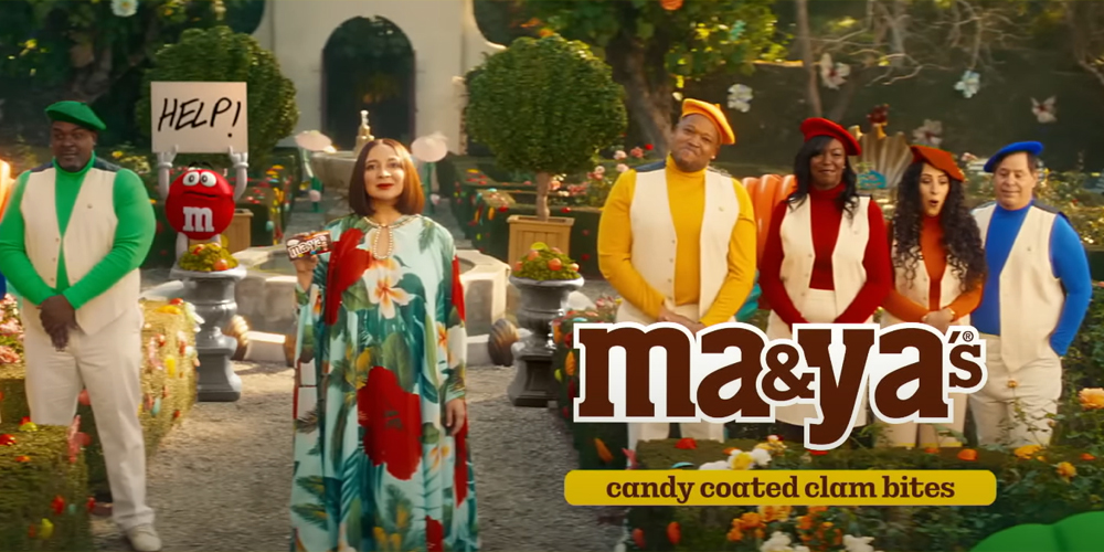 Maya Rudolph Hijacks M&M’s Super Bowl 2023 Commercial, is Replaced as ...