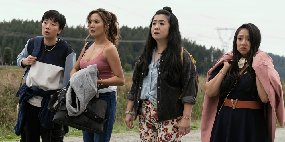 Stephanie Hsu & Ashley Park Go For A ‘Joy Ride’ With Friends | Adele Lim, Ashley Park, Sabrina ...