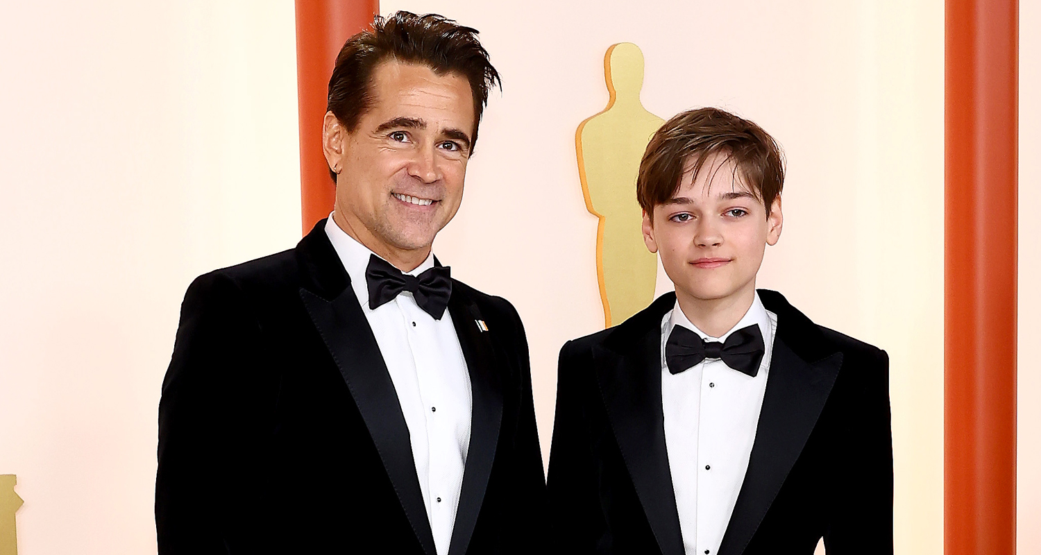 Colin Farrell Brings Son Henry as His Plus One to Oscars 2023 | 2023 ...