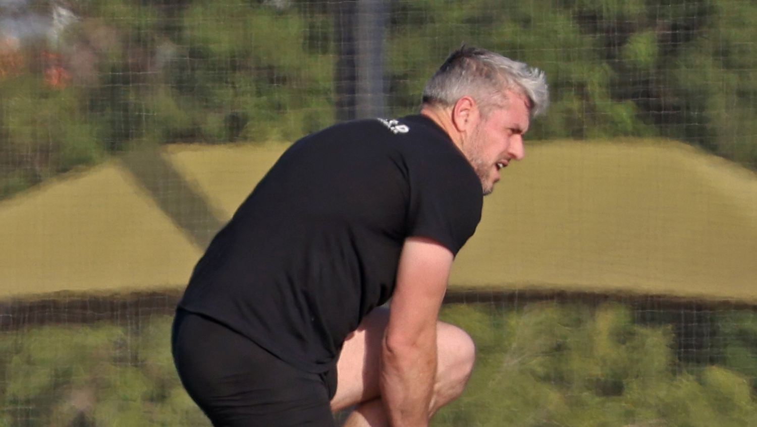Ant Anstead Strips Down to Underwear on Soccer Field While Changing ...