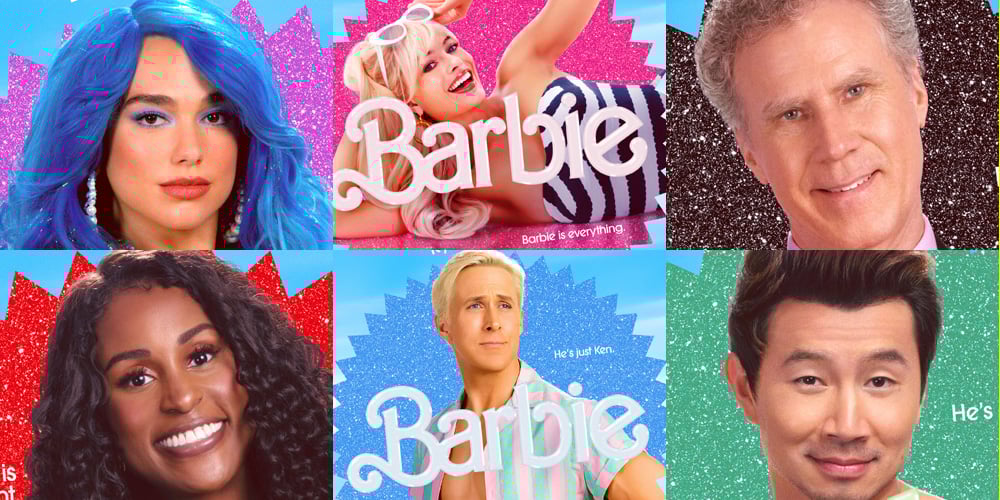 ‘Barbie’ Movie Posters Confirm 11 Stars Are Playing Barbie, 5 Stars Are ...