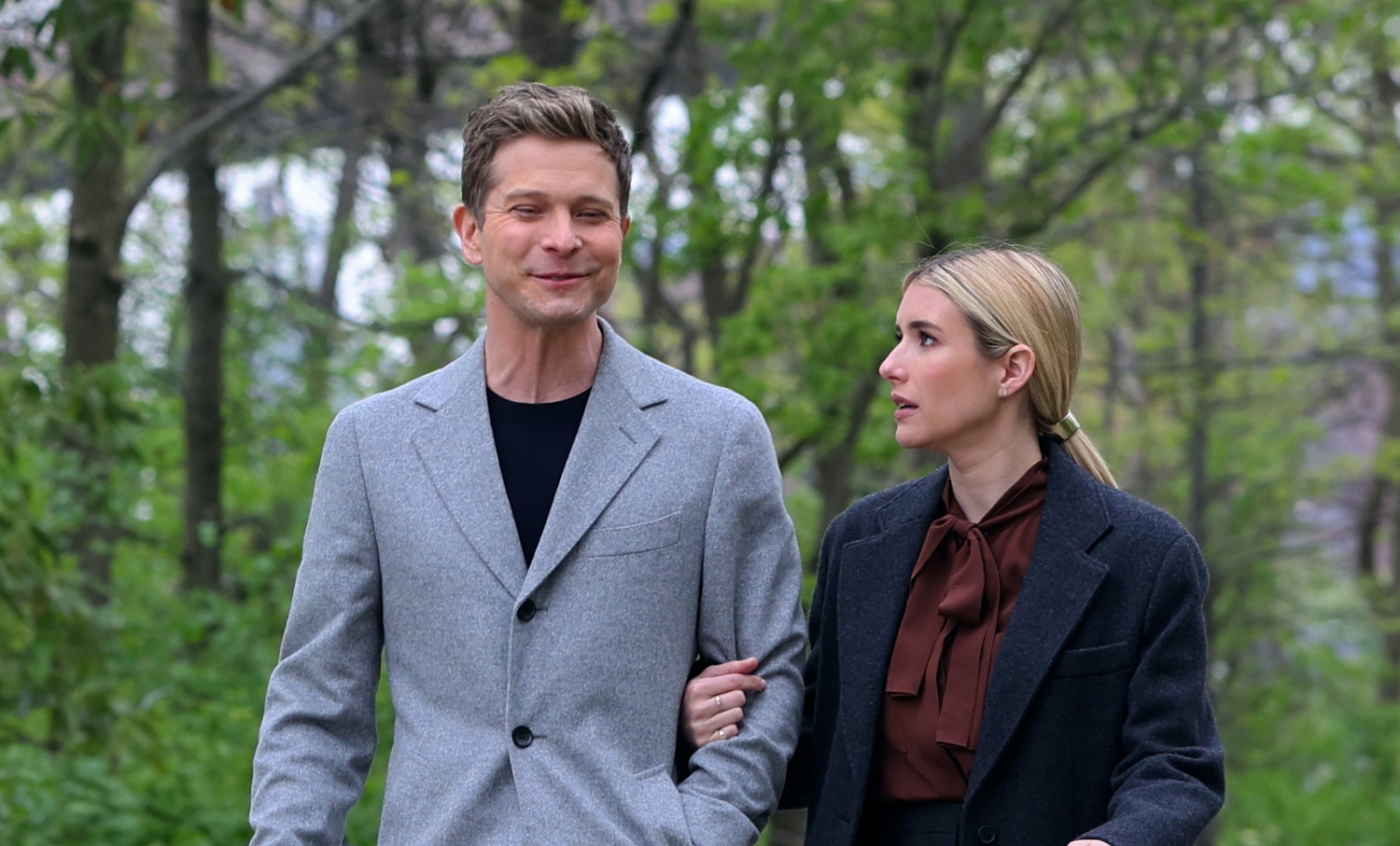 Emma Roberts & Matt Czuchry Spotted Filming Another ‘AHS’ Season 12 ...
