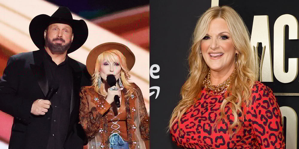 Dolly Parton Proposes a Threesome With Garth Brooks & Trisha Yearwood During ACM Awards 2023 ...
