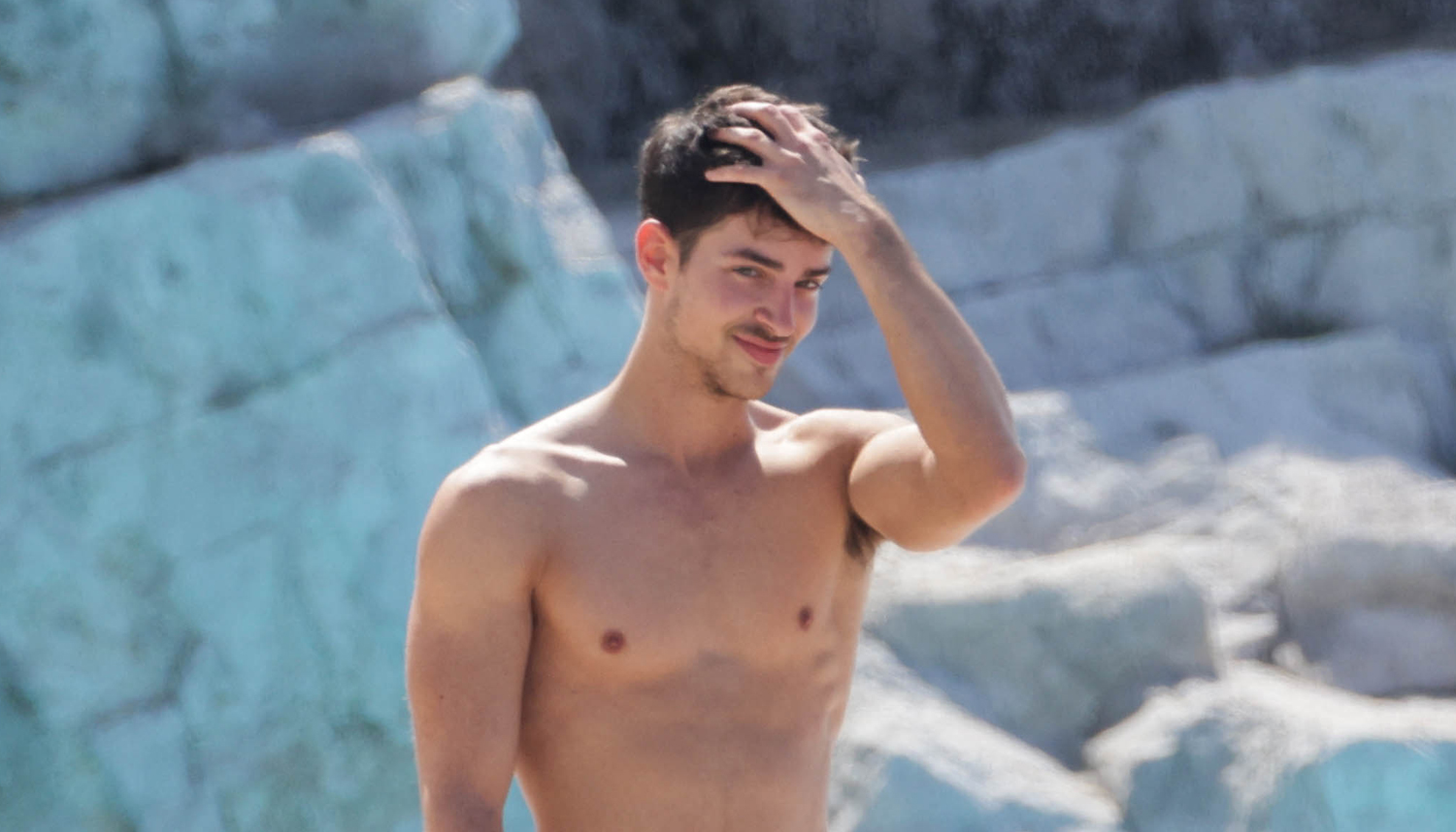 ‘Elite’ Star Manu Rios Hits the Beach in Cannes with Stylist Marc Forne ...