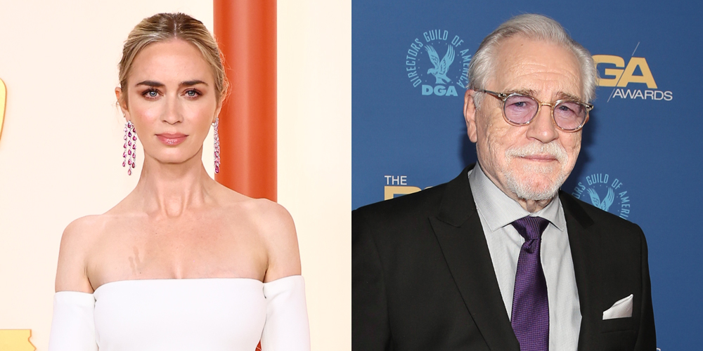 Emily Blunt & Brian Cox Talk Meryl Streep, His ‘Succession’ Death ...